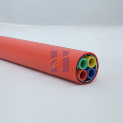 12WAY 5/3.5mm HDPE Air Blown Fiber Microduct For Fiber Optic Cable ...