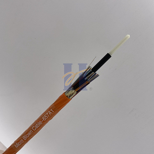 48F G652D Layer Stranding Outdoor Fiber Optic Cable Diameter 5.3mm