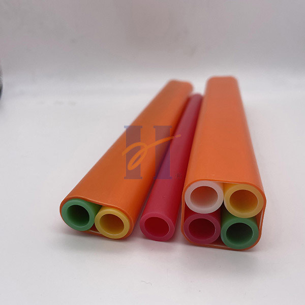 HDPE Microduct Multi Pipe Air Blown Fiber Microduct for Optical Fiber ...
