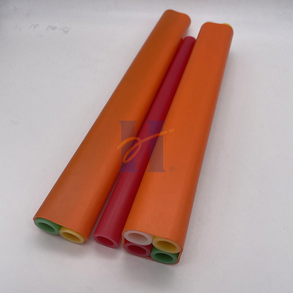 HDPE Microduct Multi Pipe Air Blown Fiber Microduct for Optical Fiber ...