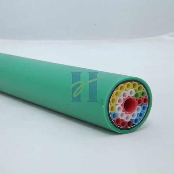 24 Ways 5/3.5mm HDPE Air Blown Fiber Microduct For Air Jetting ...