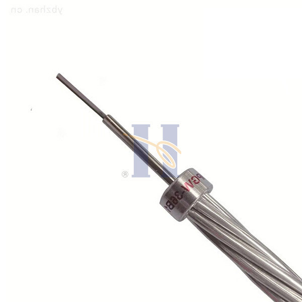 OPGW Optical Ground Wire On High Voltage Power Transmission Lines