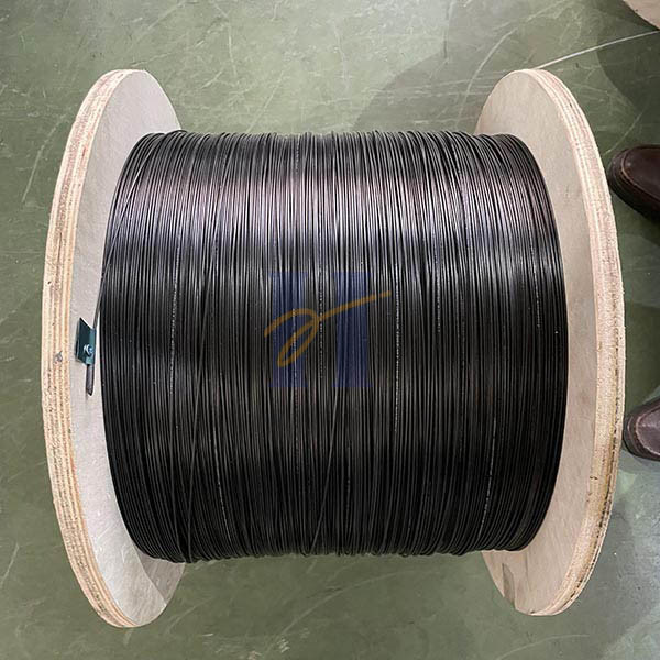 G.657A1 72 Core Black HDPE Fiber Air Blown Optic Cable Micro Kabel