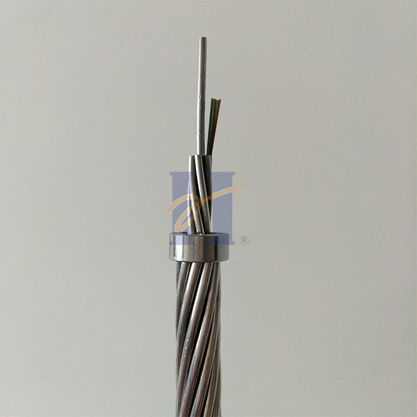 60 Core High Voltage Transmission Lines OPGW Optical Ground Wire G.655