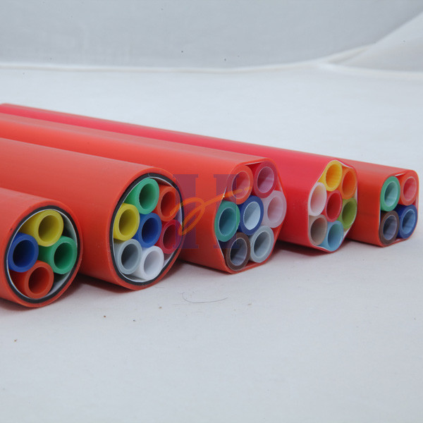 High Density Air Blown Fiber Optic Microduct for -30°C~+50°C Installation
