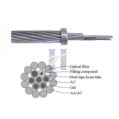 OPGW Cable Optical Ground Wire On Power Transmission Lines