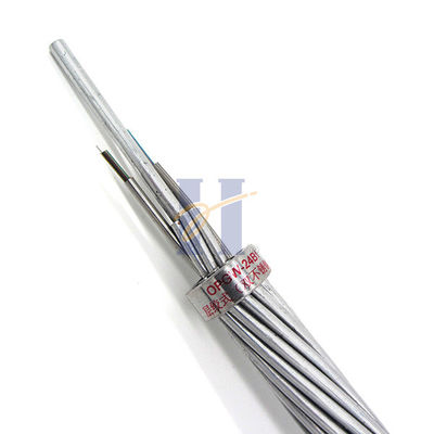 Singlemode Optical Ground Wire OPGW For Overhead Power Transmission Line